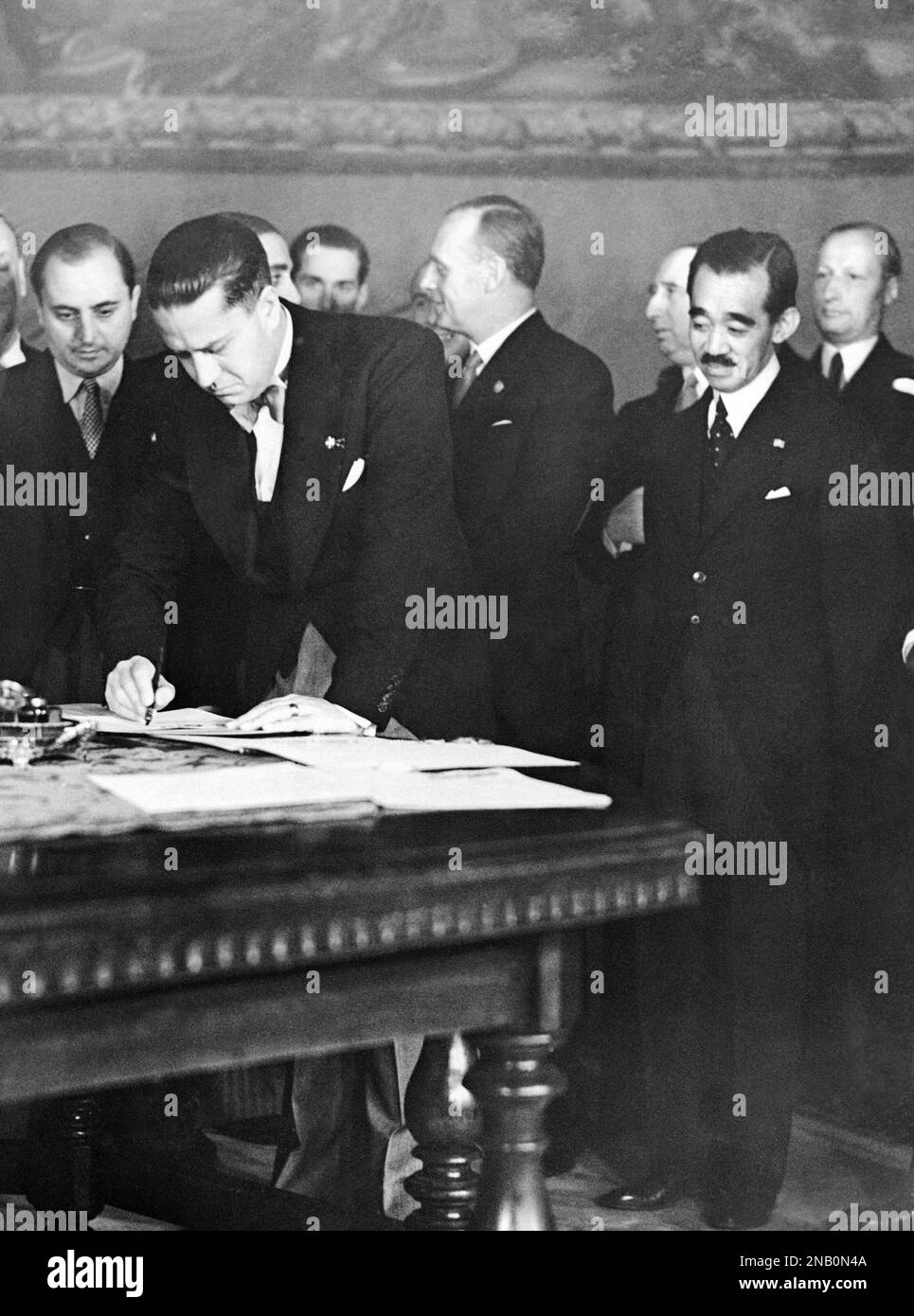 The New German-Japanese-Italian Anti-Communist pact was signed on Nov ...