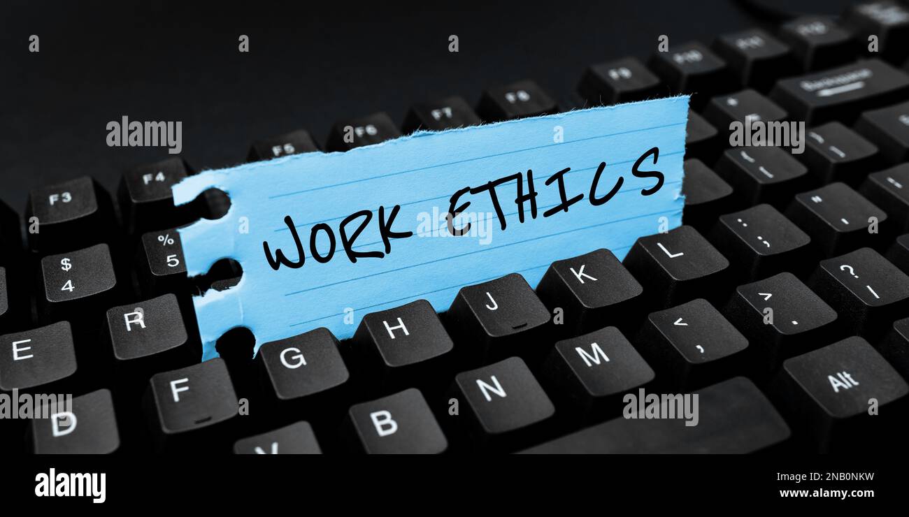 Conceptual display Work Ethics. Internet Concept A set of values ... Conceptual display Work Ethics. Internet Concept A set of values ...