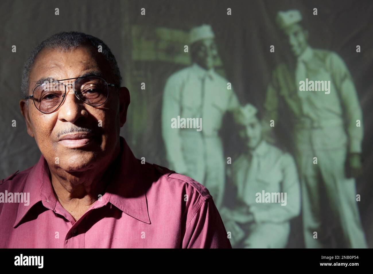 In this photo taken Wednesday, Oct. 5, 2011, Carrel Reavis poses for a ...