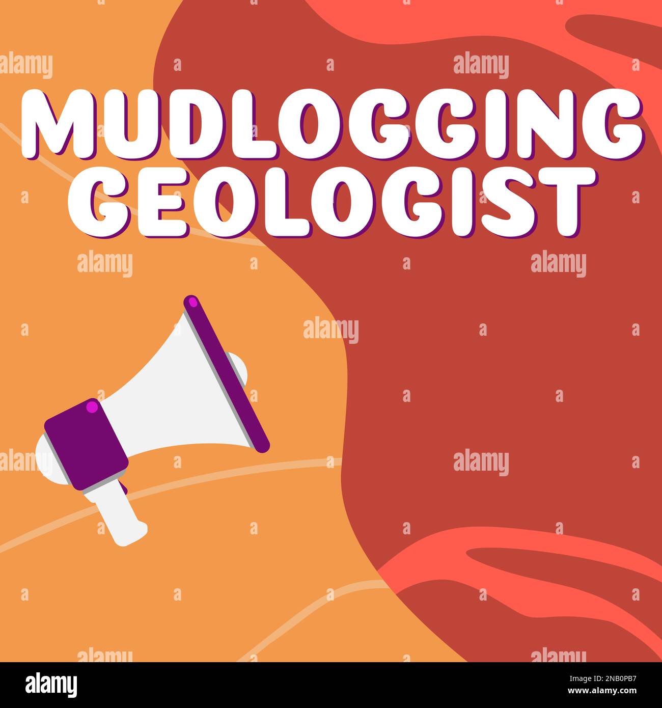 Text Sign Showing Mudlogging Geologist Business Concept Gather Information And Creating A