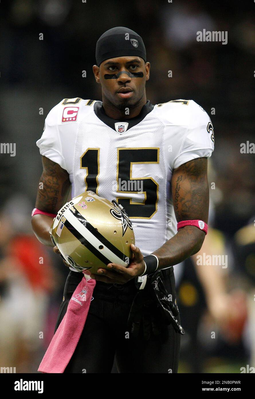 New Orleans Saints wide receiver Courtney Roby (15) during an NFL ...