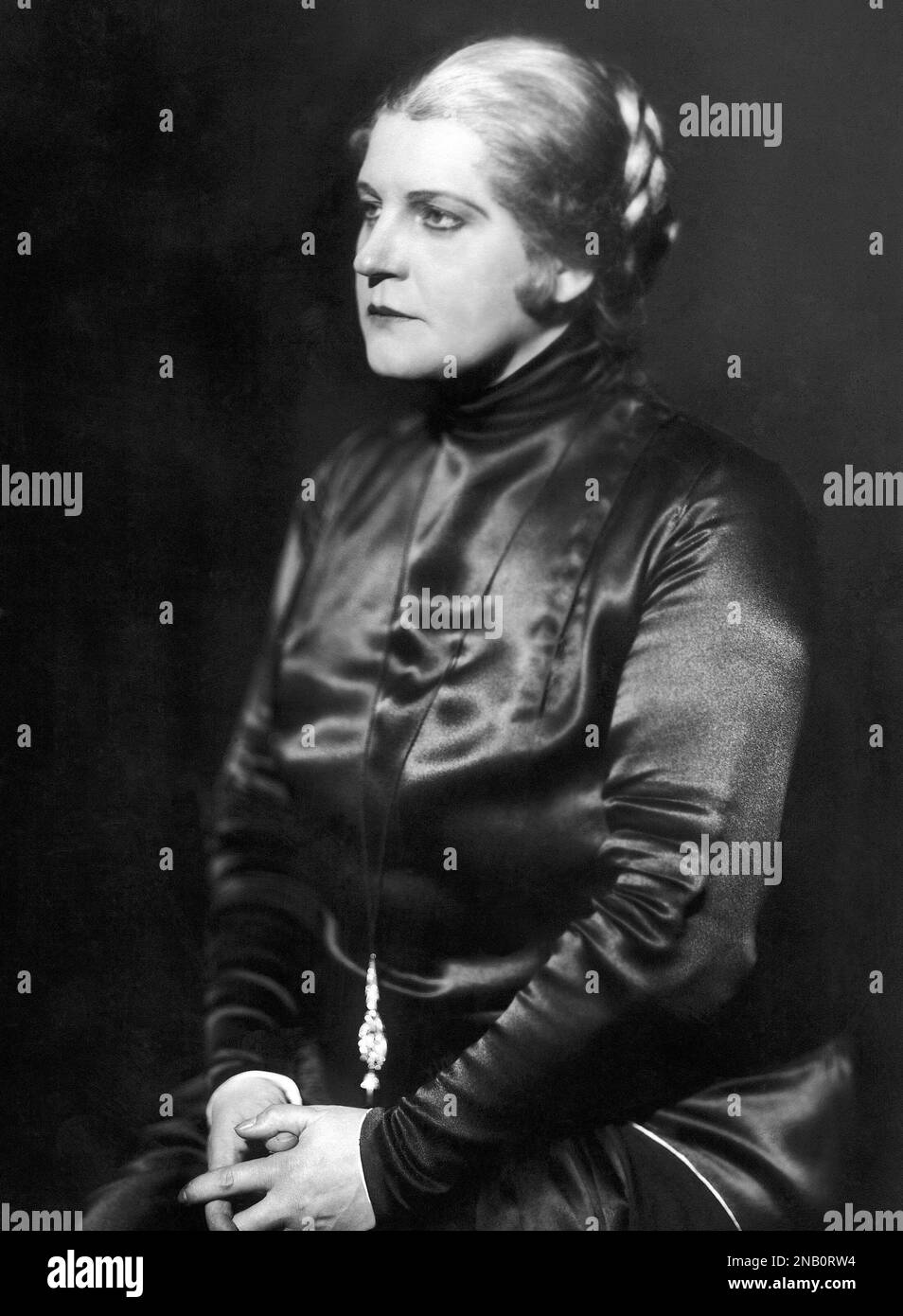 Undated Portrait of German actress, teacher and head of the Staaliche ...