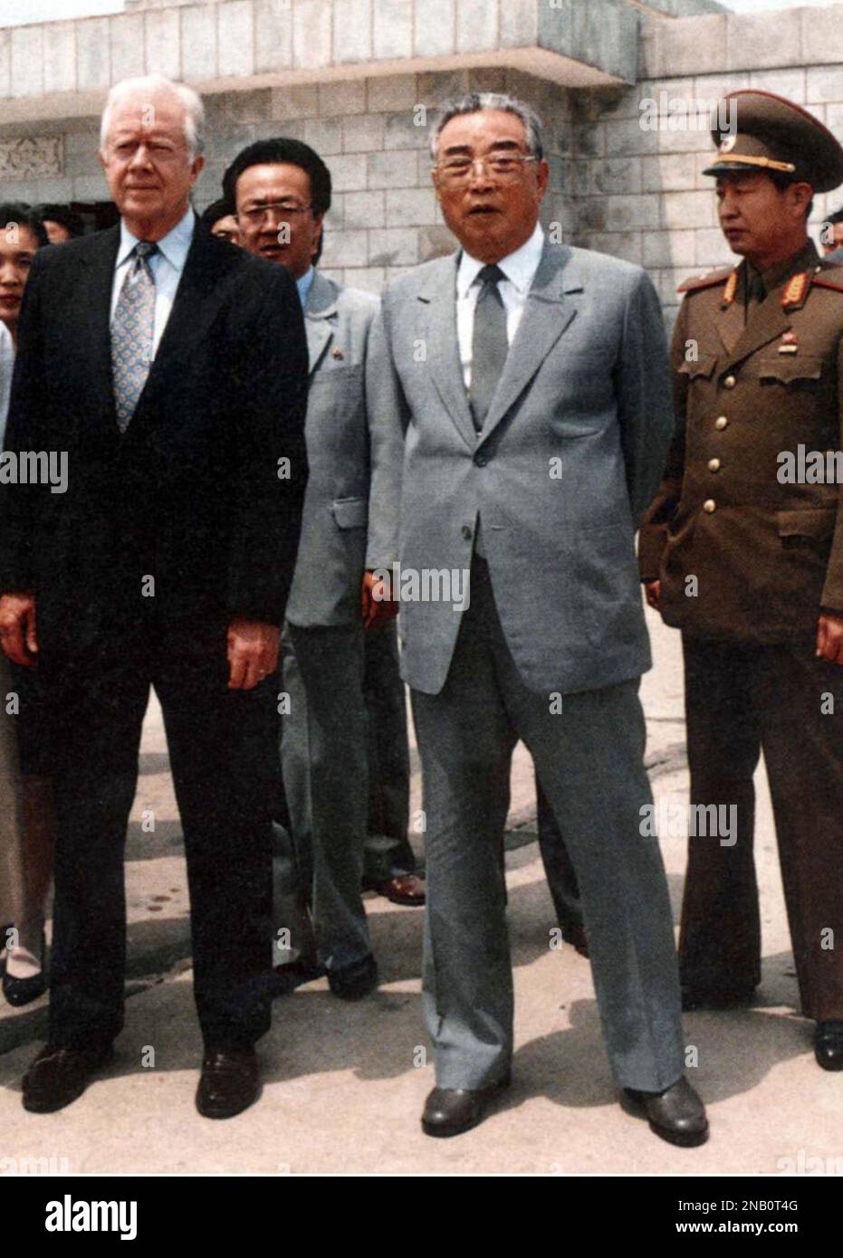 In this June 17, 1994 photo from North Korea's official Korean Central ...