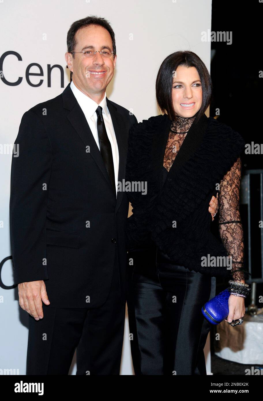 Jerry Seinfeld and wife Jessica Seinfeld attend "Lincoln Center ...