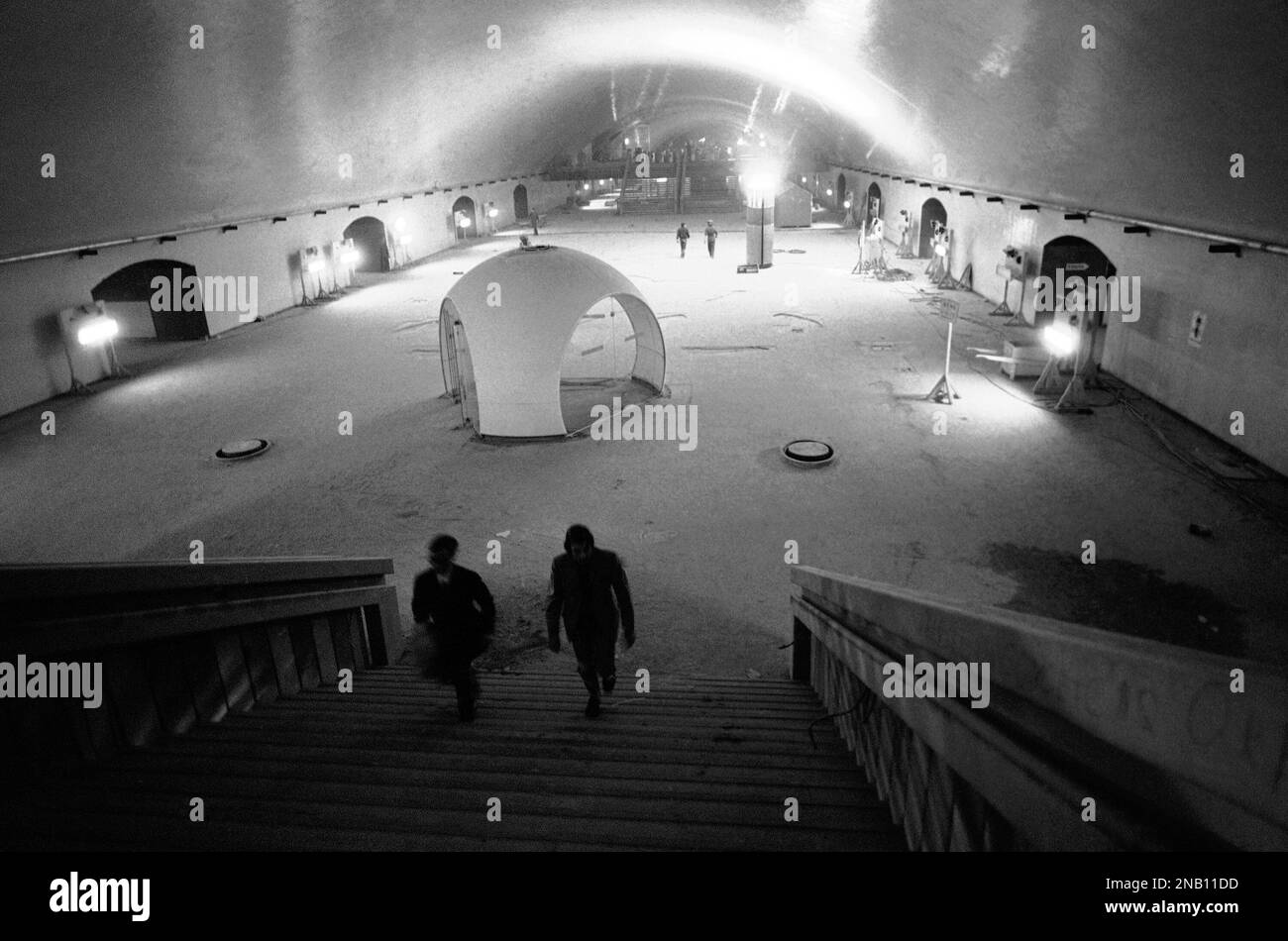 General view of the Metro station “Auber” near the Opera in Paris ...