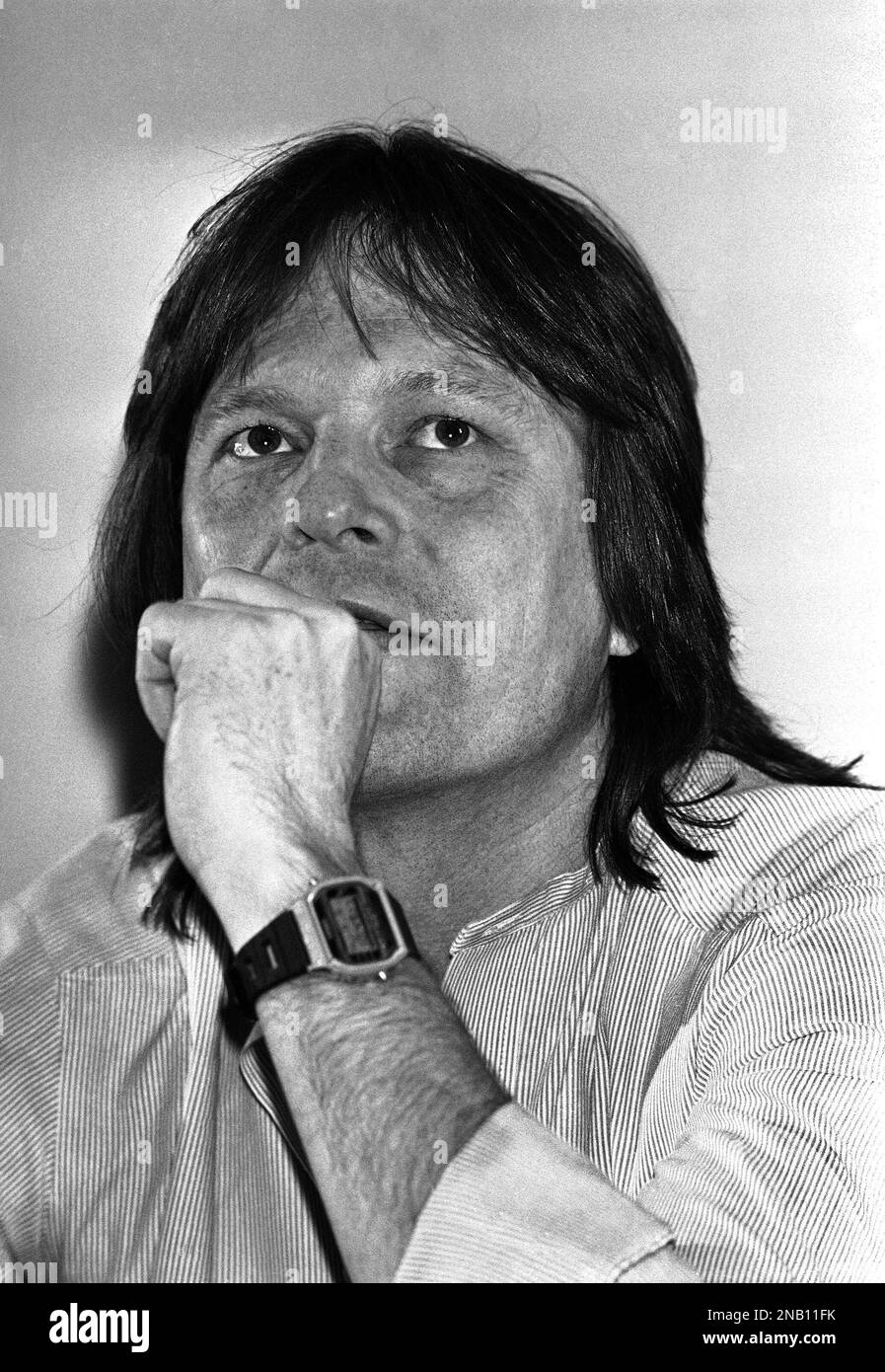 Portrait of English comedian and actor Michael Palin taken at the ...