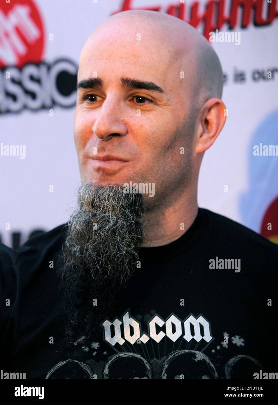 FILE - In this April 8, 2010 file photo, Scott Ian of Anthrax arrives ...