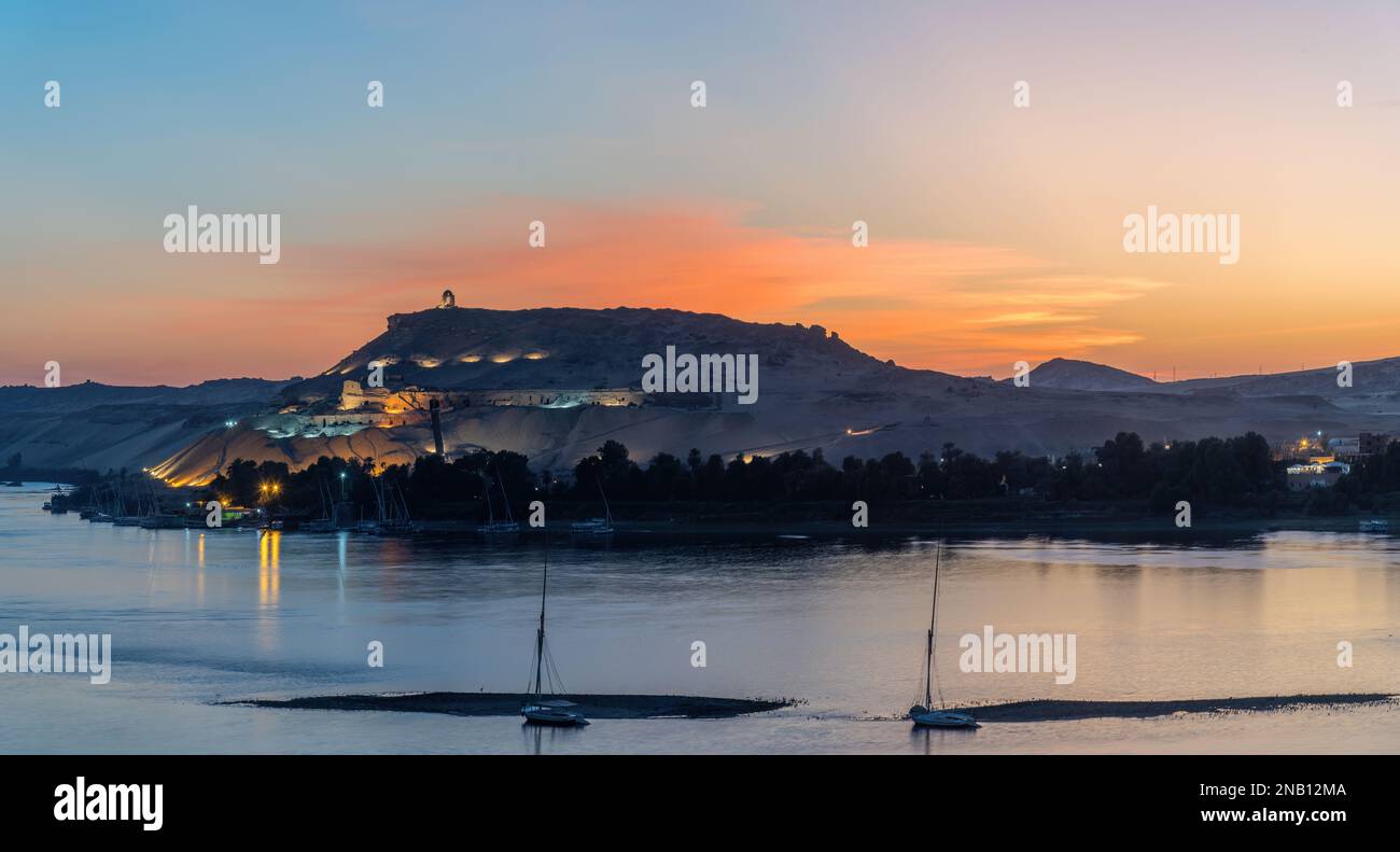Egypt nile valley aswan nubian hi-res stock photography and images - Alamy