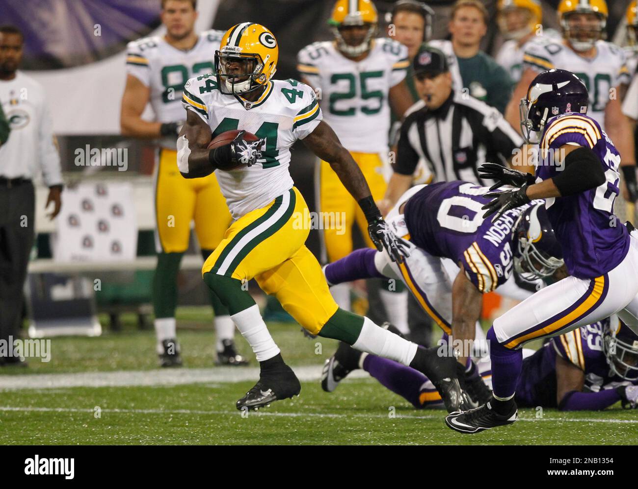 Green Bay Packers running back James Starks during the second half of ...