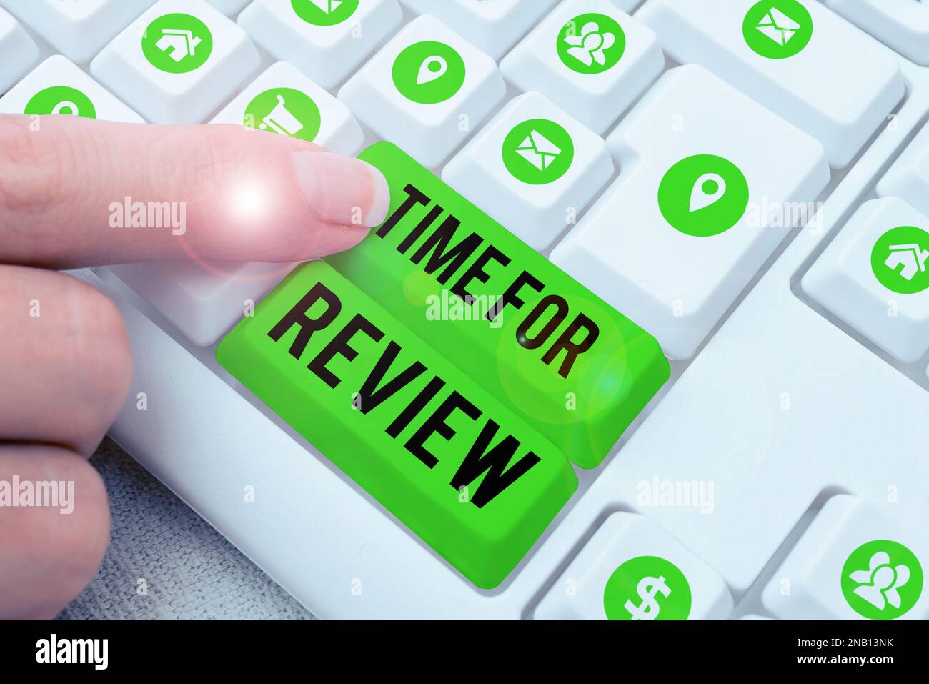 Sign displaying Time For Review. Business concept Evaluation Feedback ...