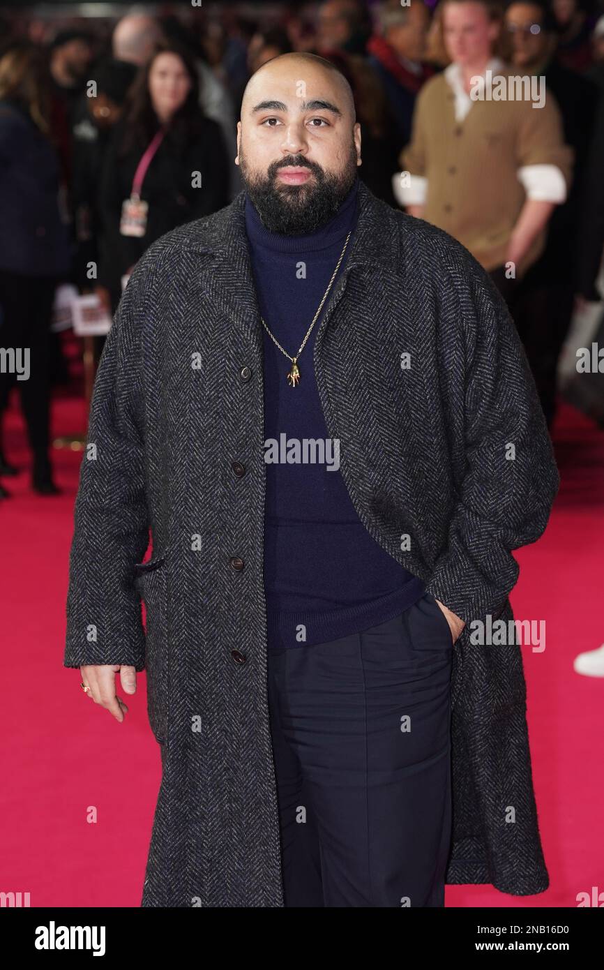 Asim Chaudhry attending the UK premiere of What's Love Got to Do with ...