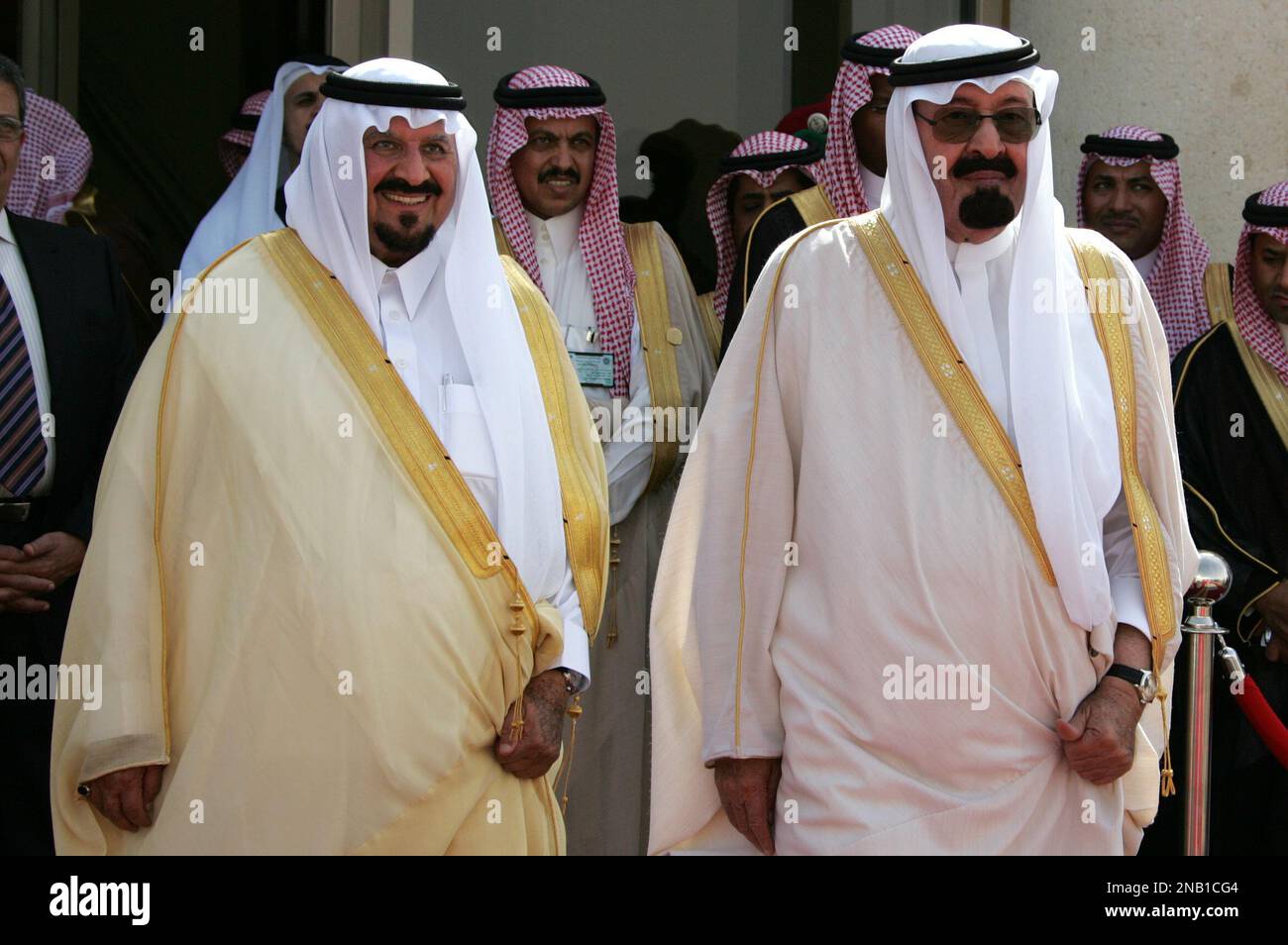 In this Thursday, March 27, 2008 photo, Crown Prince Sultan bin Abdul ...