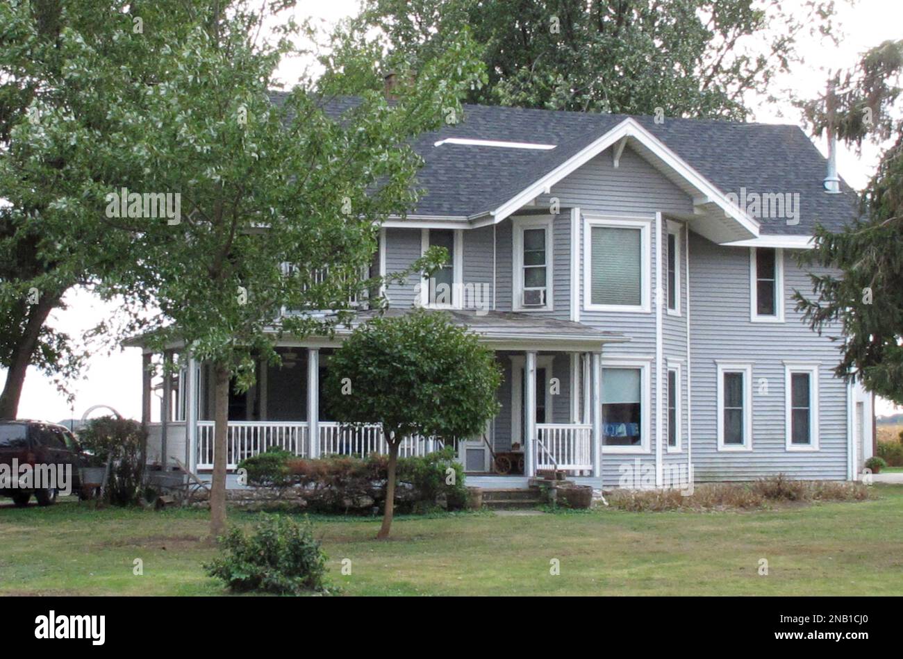 This Sept. 21, 2011 photo shows the home of Tracey Roberts in Early ...