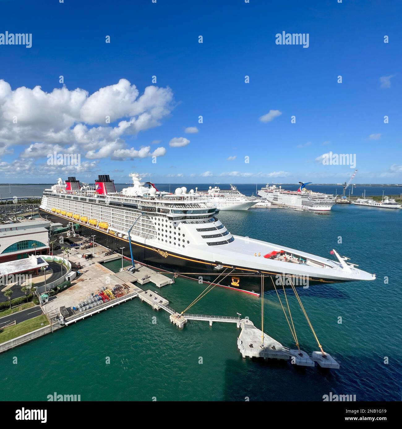 Orlando, FL USA - January 8, 2022: The Disney Cruise Ship Fantasy at ...