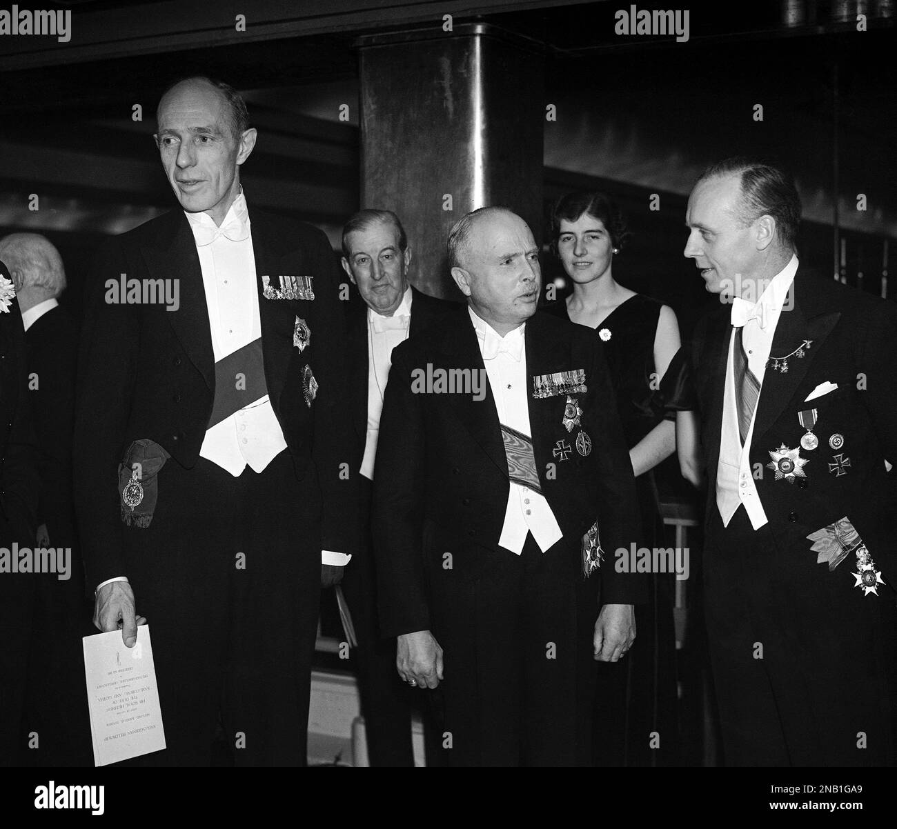 Lord Edward Halifax attended the dinner of the Anglo-German fellowship ...