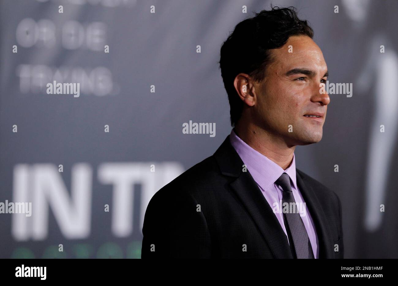 Cast member Johnny Galecki arrives at the premiere of "In Time" in Los ...