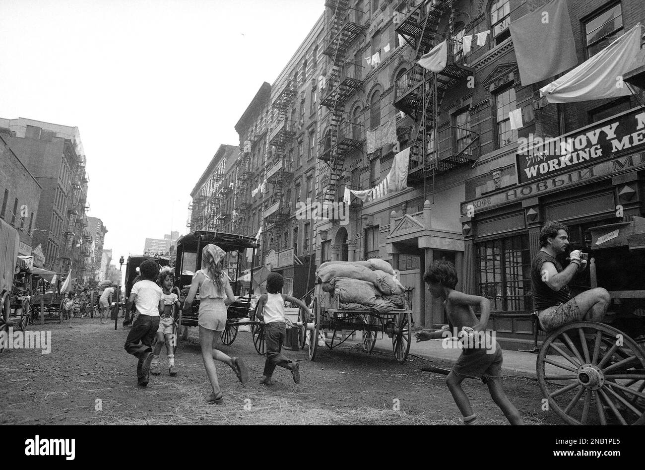 East 11th Street, between Avenues A and B in New York, is transformed ...