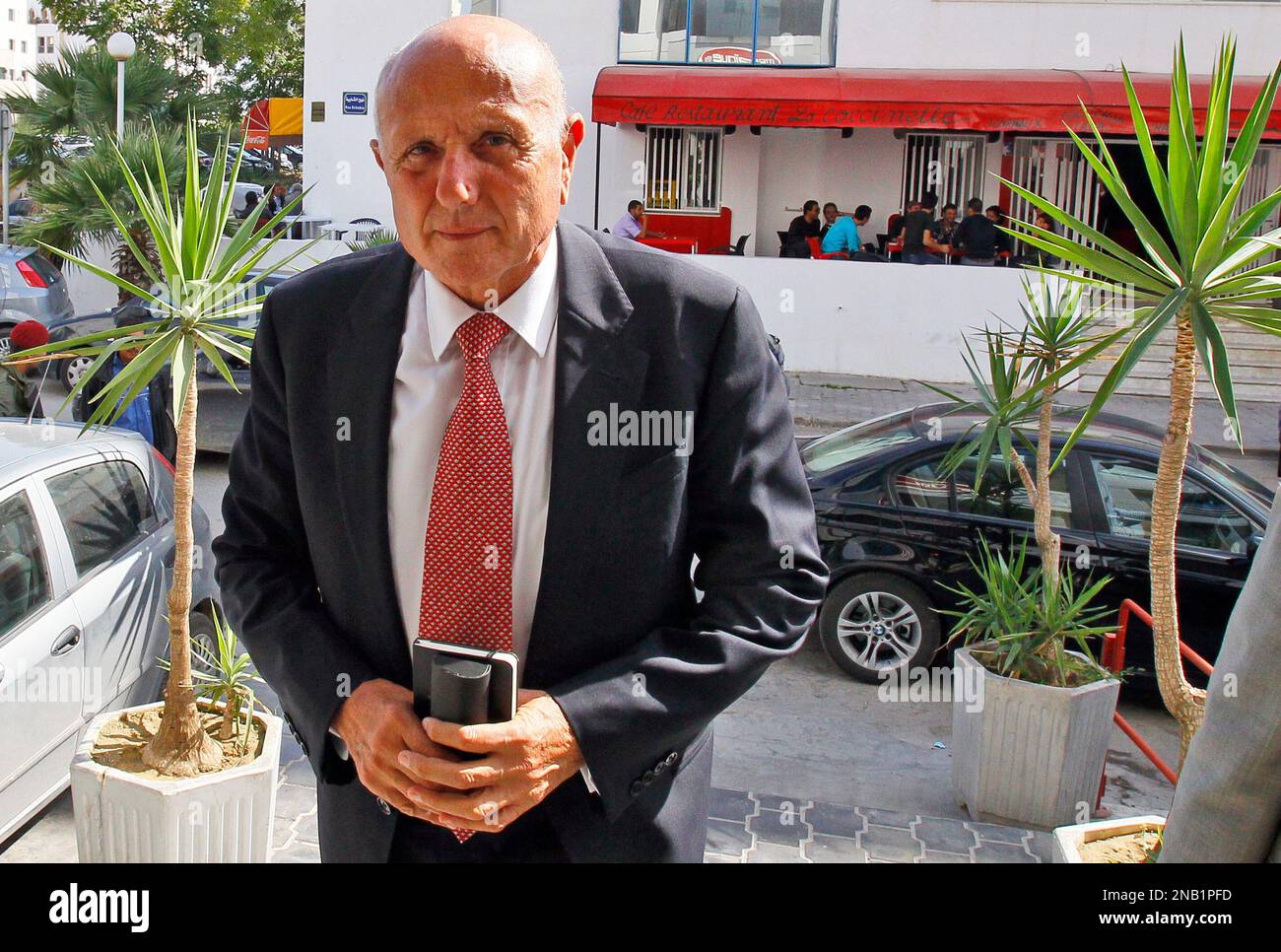 Nejib Chebbi, the head and founder of Tunisia's Progressive Democratic ...