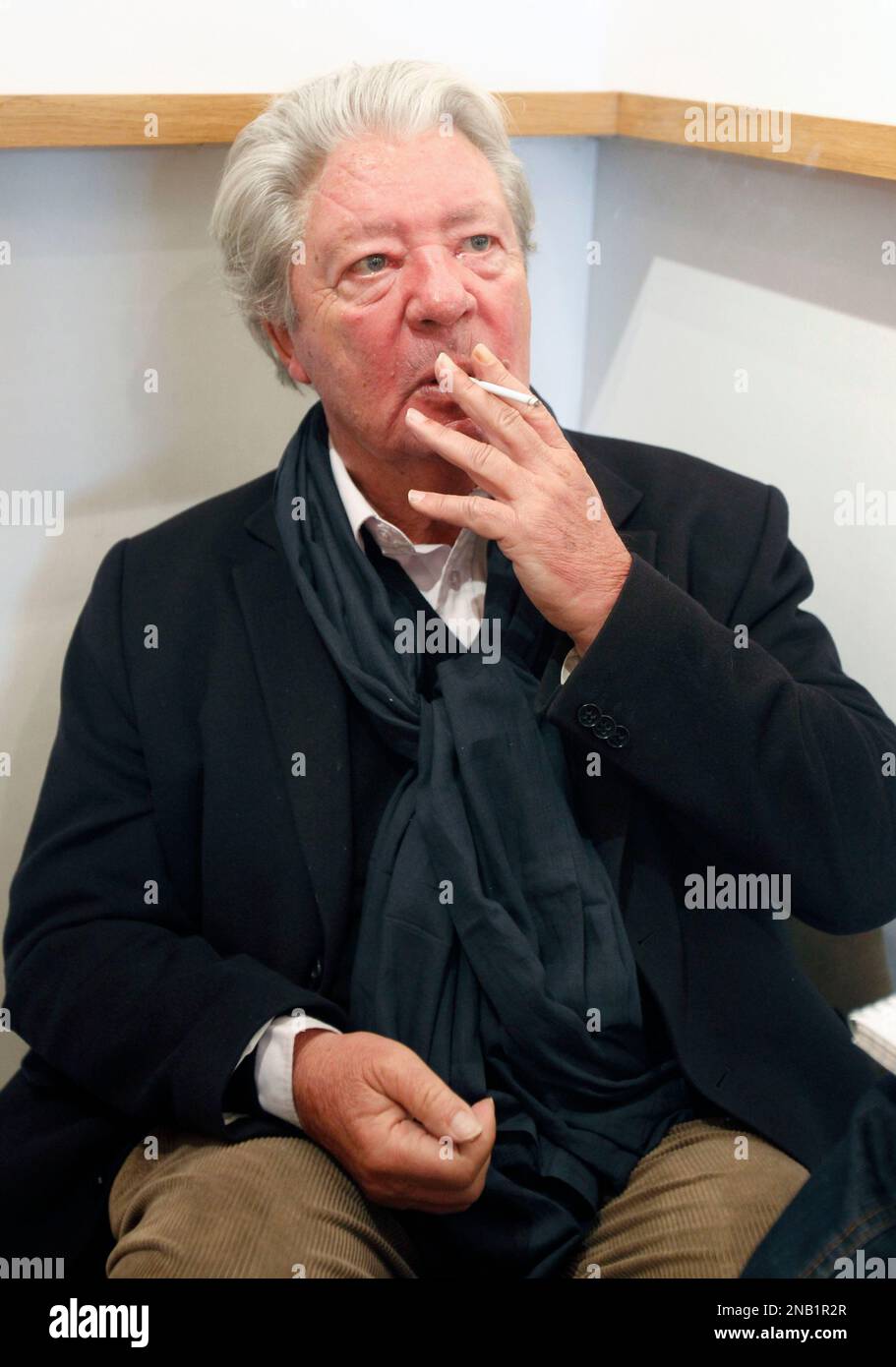 In this photo dated, Wednesday, Oct. 19, 2011, French illustrator Jean ...