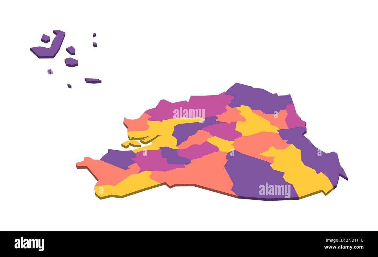 Ecuador political map of administrative divisions - provinces ...