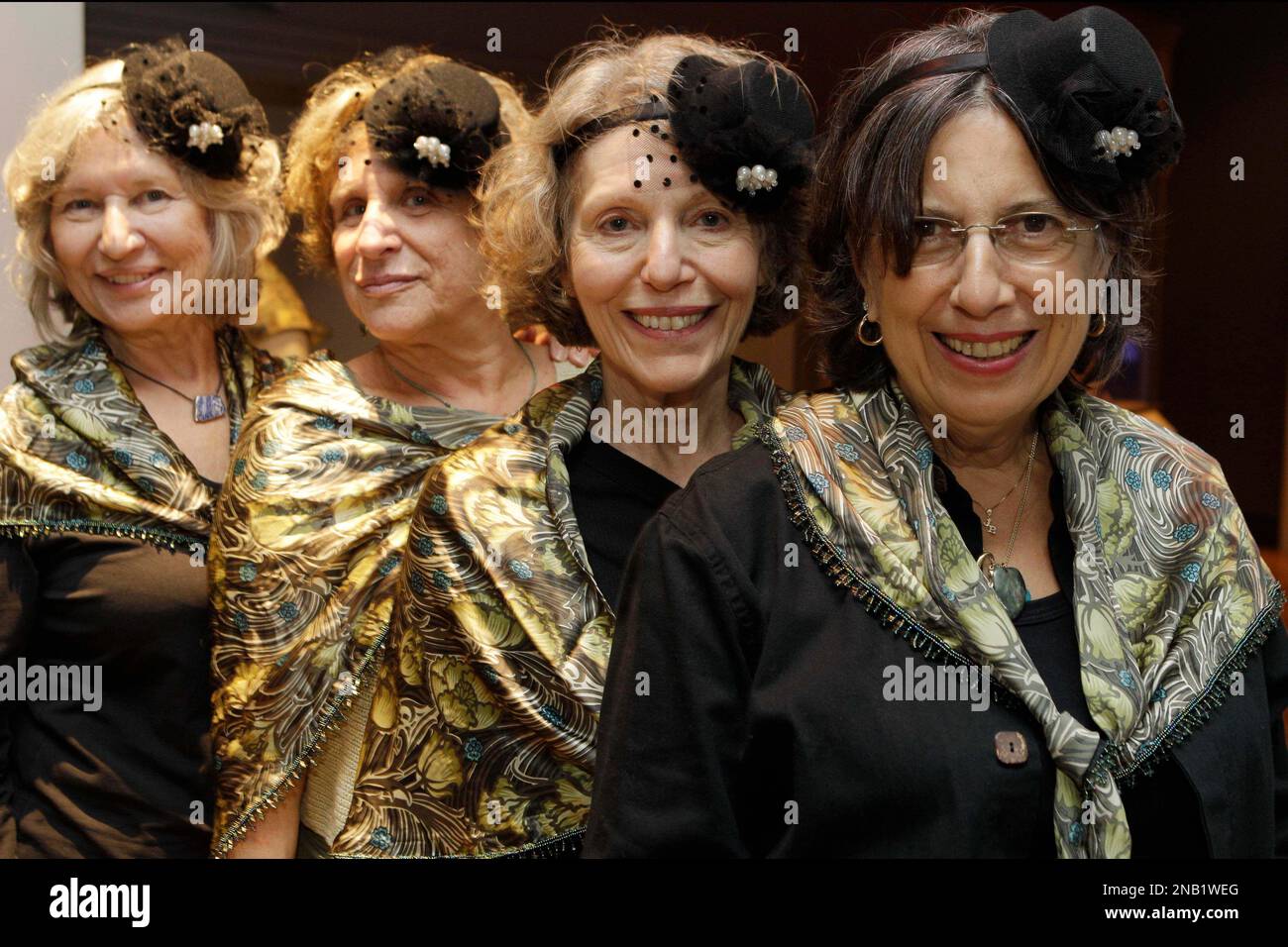 In this Thursday, Sept. 29, 2011 photo, from left, best friends Judy ...