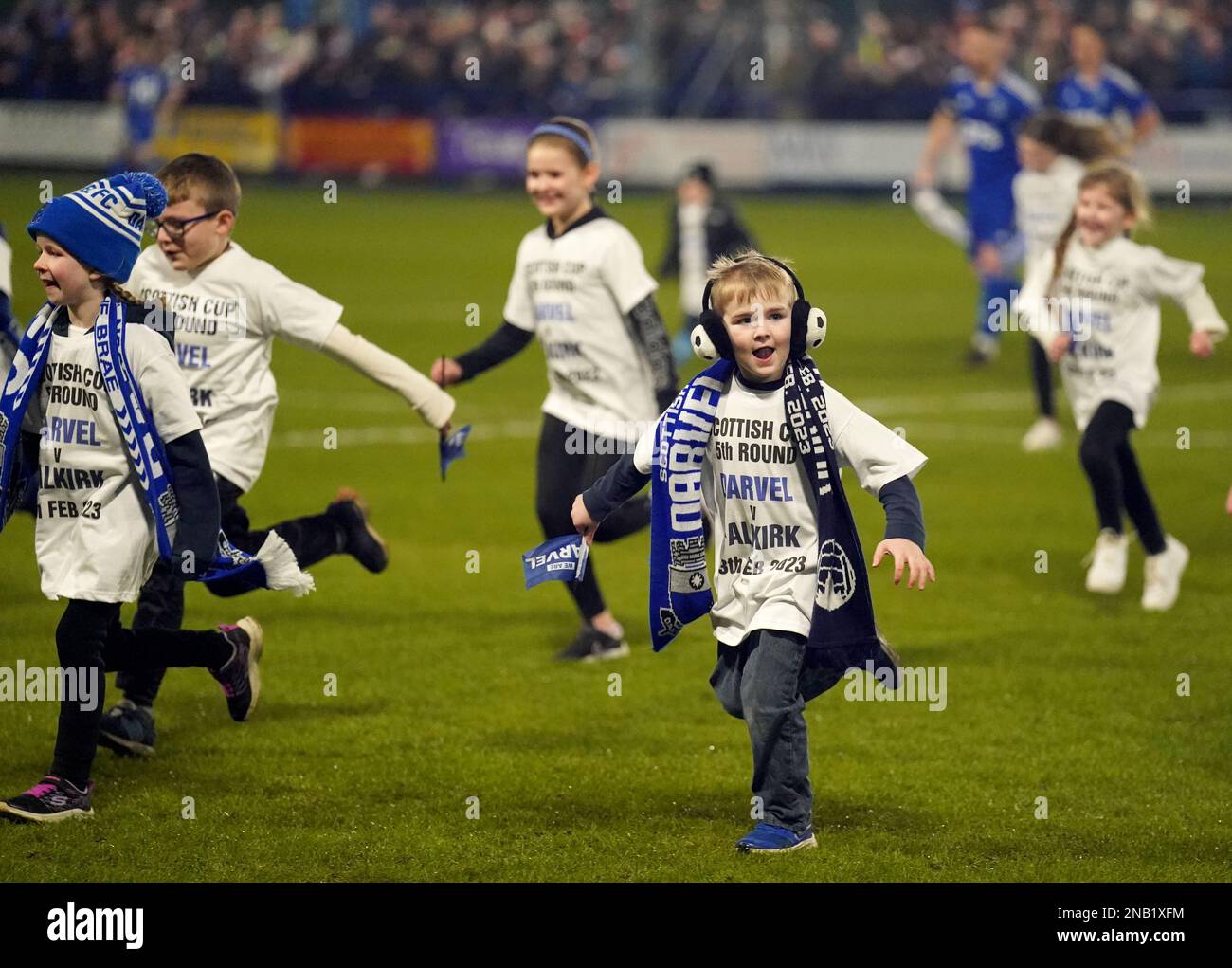 Matchday mascots ahead of the Scottish Cup fifth round match at ...