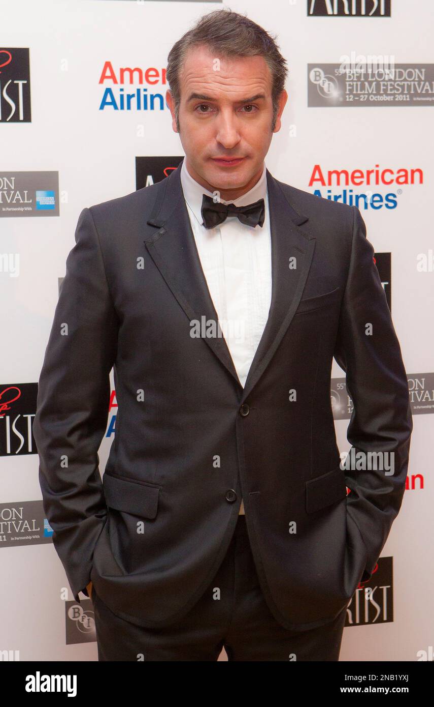 French actor Jean Dujardin arrives for the official BFI London Film ...