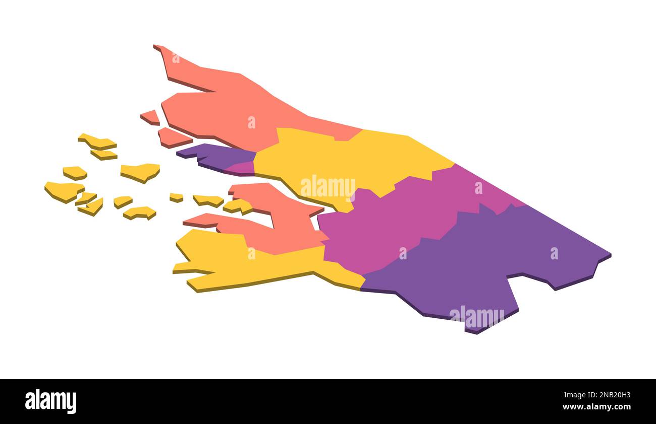 Guinea-Bissau political map of administrative divisions - regions and ...