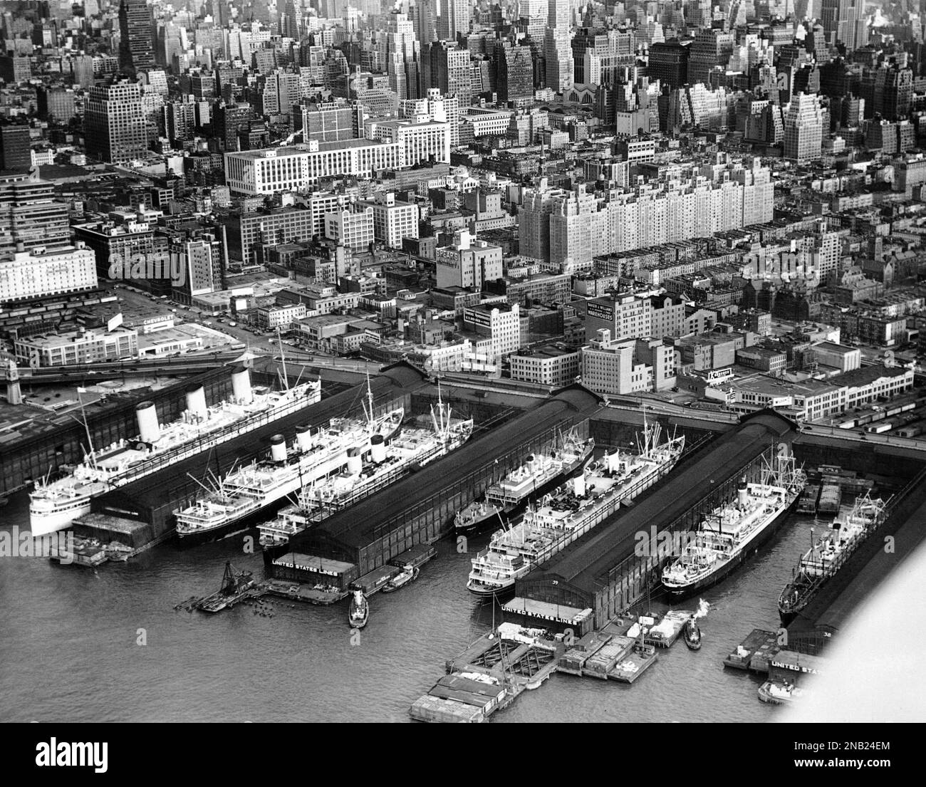 One of the most representative arrays of American merchant vessels ever ...