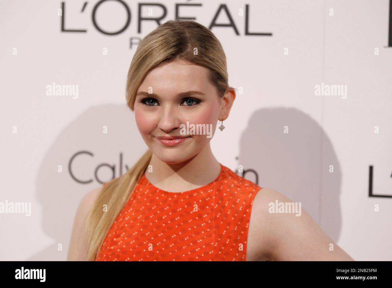 Actress Abigail Breslin arrives at the 18th Annual ELLE Women in ...