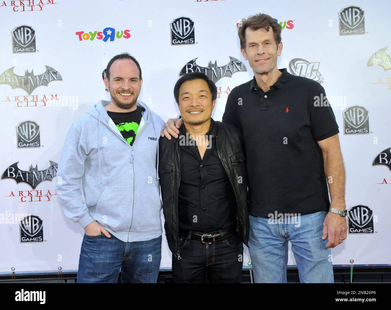 Sefton Hill, Game Director at Rocksteady Studios, Jim Lee, legendary ...
