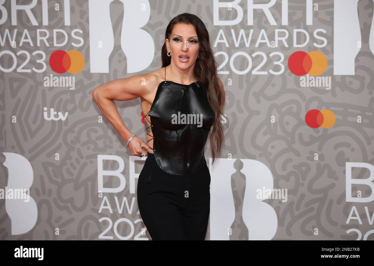 London, UK. Ellie Goulding at the 43rd BRIT Awards 2023. The 02 Arena ...
