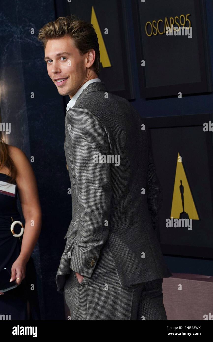 Austin Butler arrives at the 95th Academy Awards Nominees Luncheon on ...