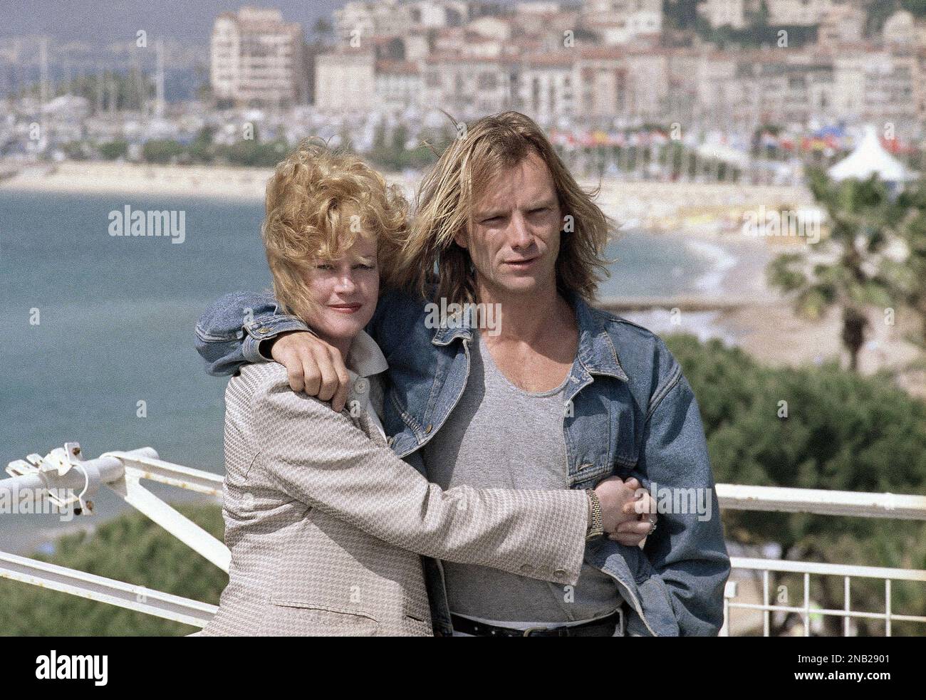 Sting, of the British band Police, and American actress Melanie ...