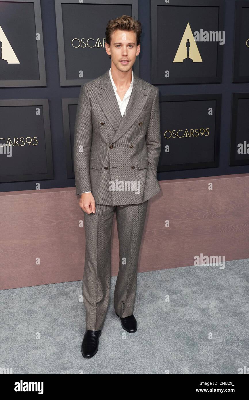 Austin Butler arrives at the 95th Academy Awards Nominees Luncheon on ...