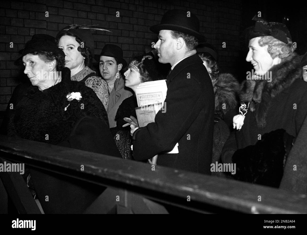Ernest Simpson, ex-husband of the Duchess of Windsor, arrived with his ...