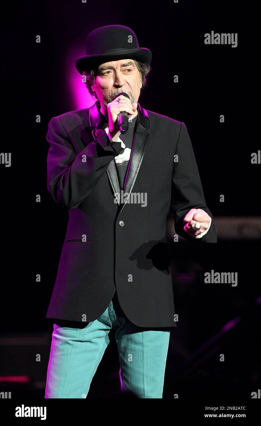 Singer Joaquin Sabina is seen performing during the Joaquin Sabina ...
