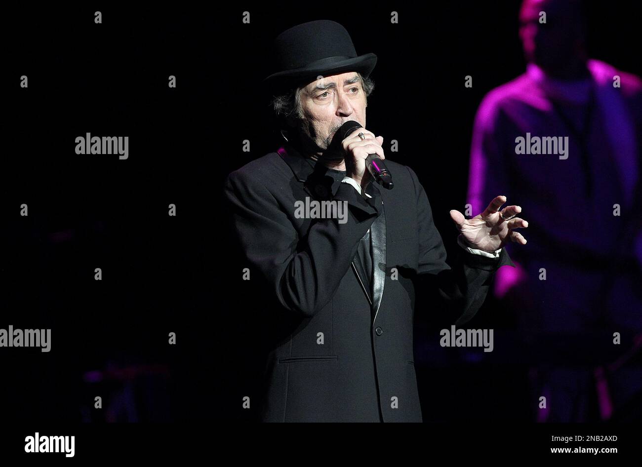 Singer Joaquin Sabina is seen performing during the Joaquin Sabina ...