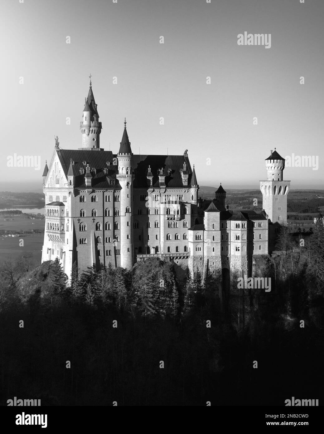 Overlook castle Black and White Stock Photos & Images - Alamy