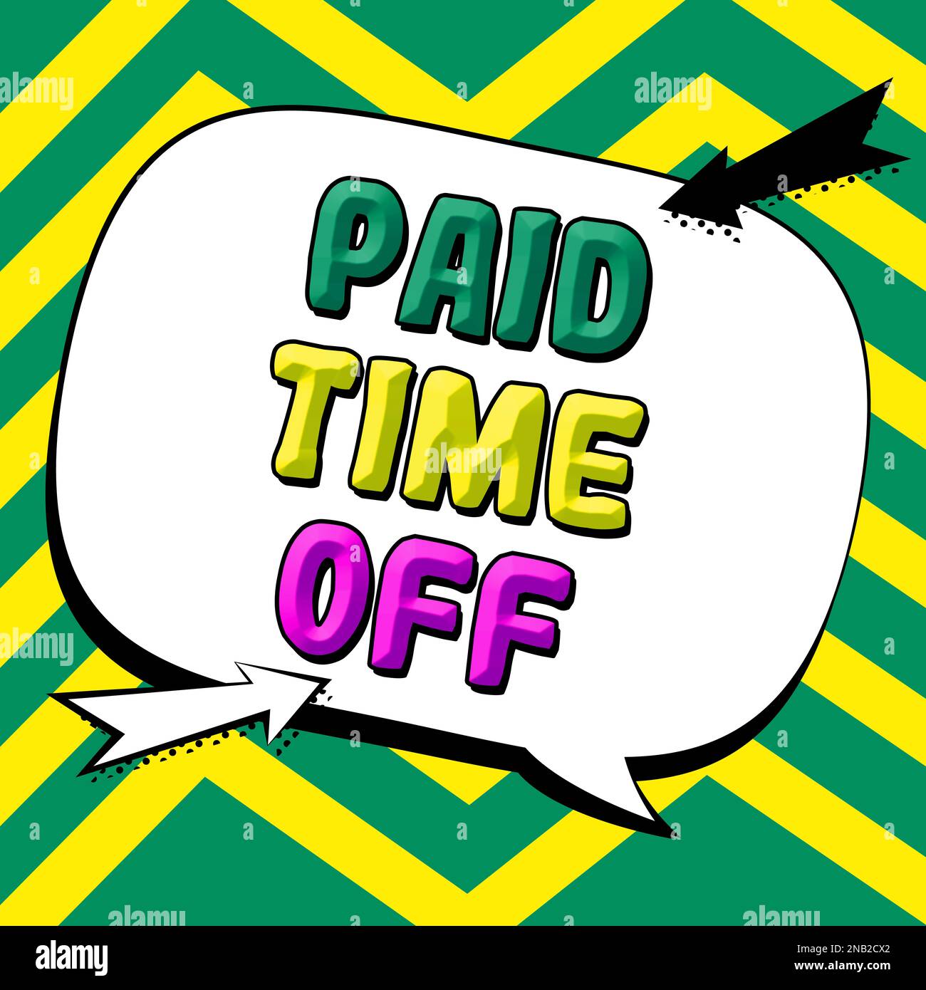 Hand writing sign Paid Time Off. Business idea Receiving payments for ...