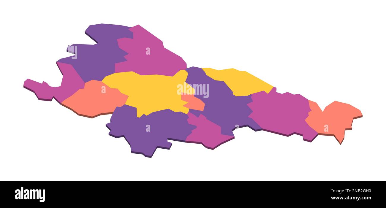 Slovenia political map of administrative divisions - statistical ...