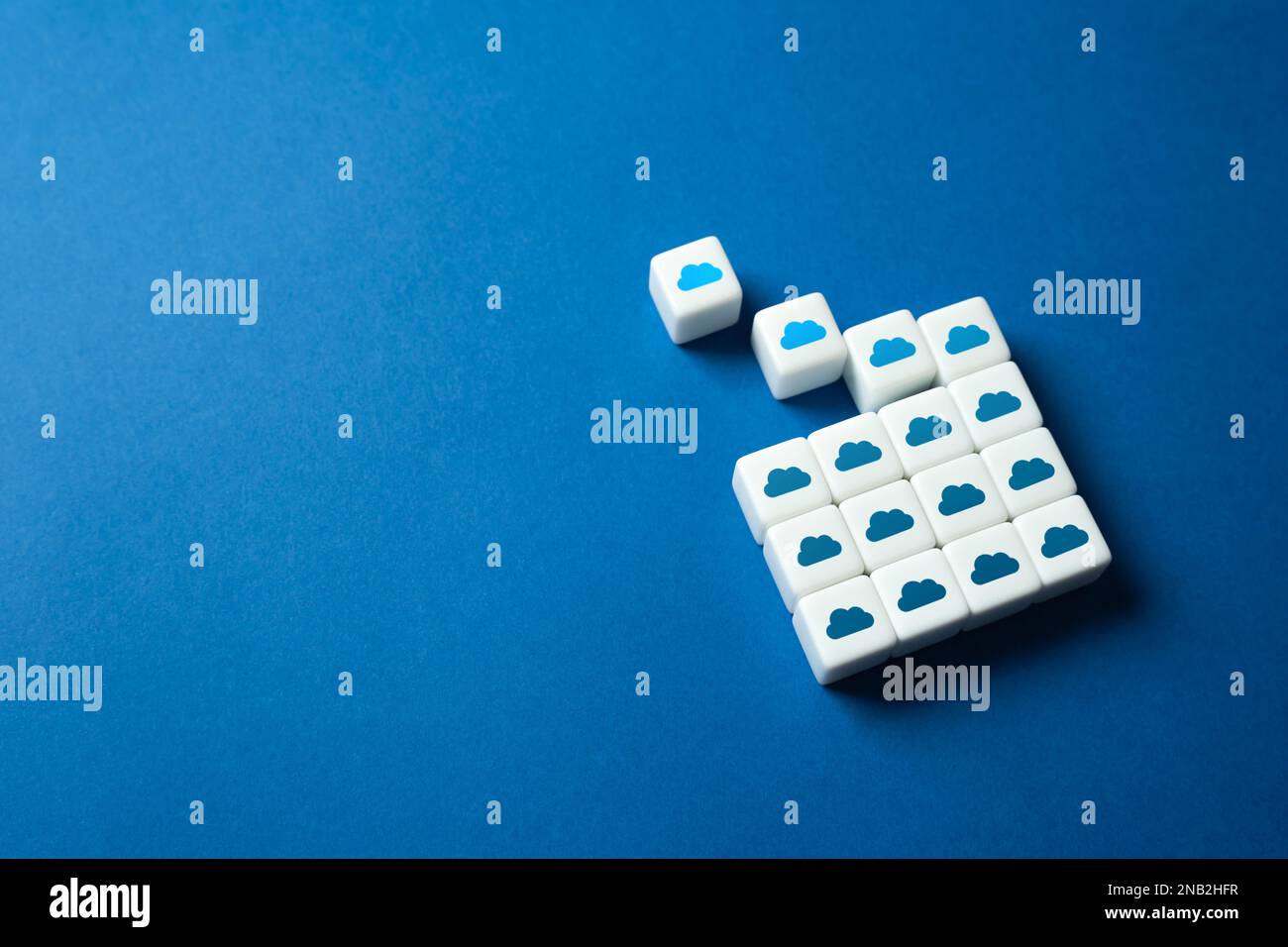 Downloading files from the cloud storage services. Technology, web and ...
