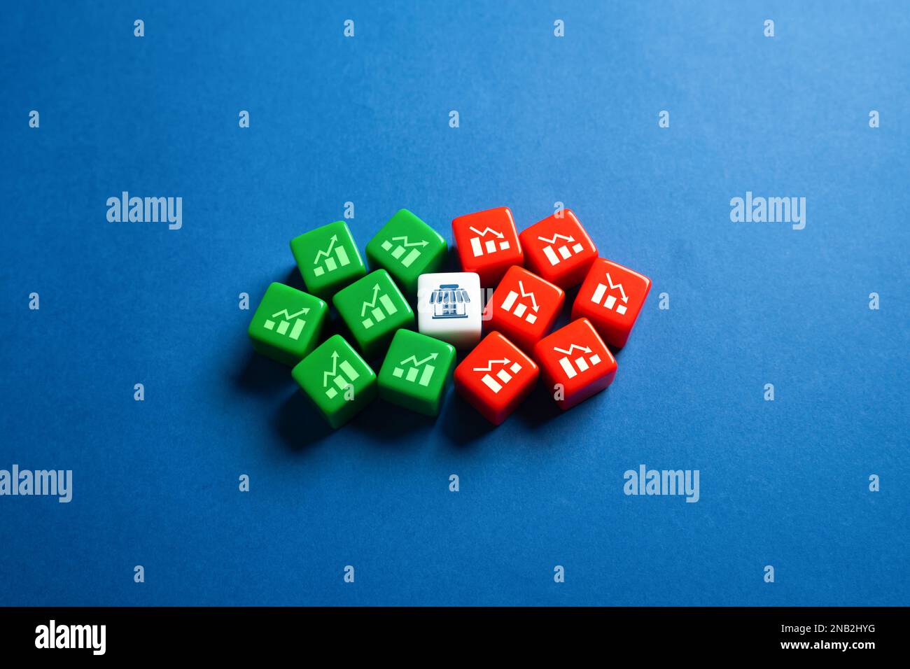 Business income and expenses. Profits and losses in trading. Balance of ...