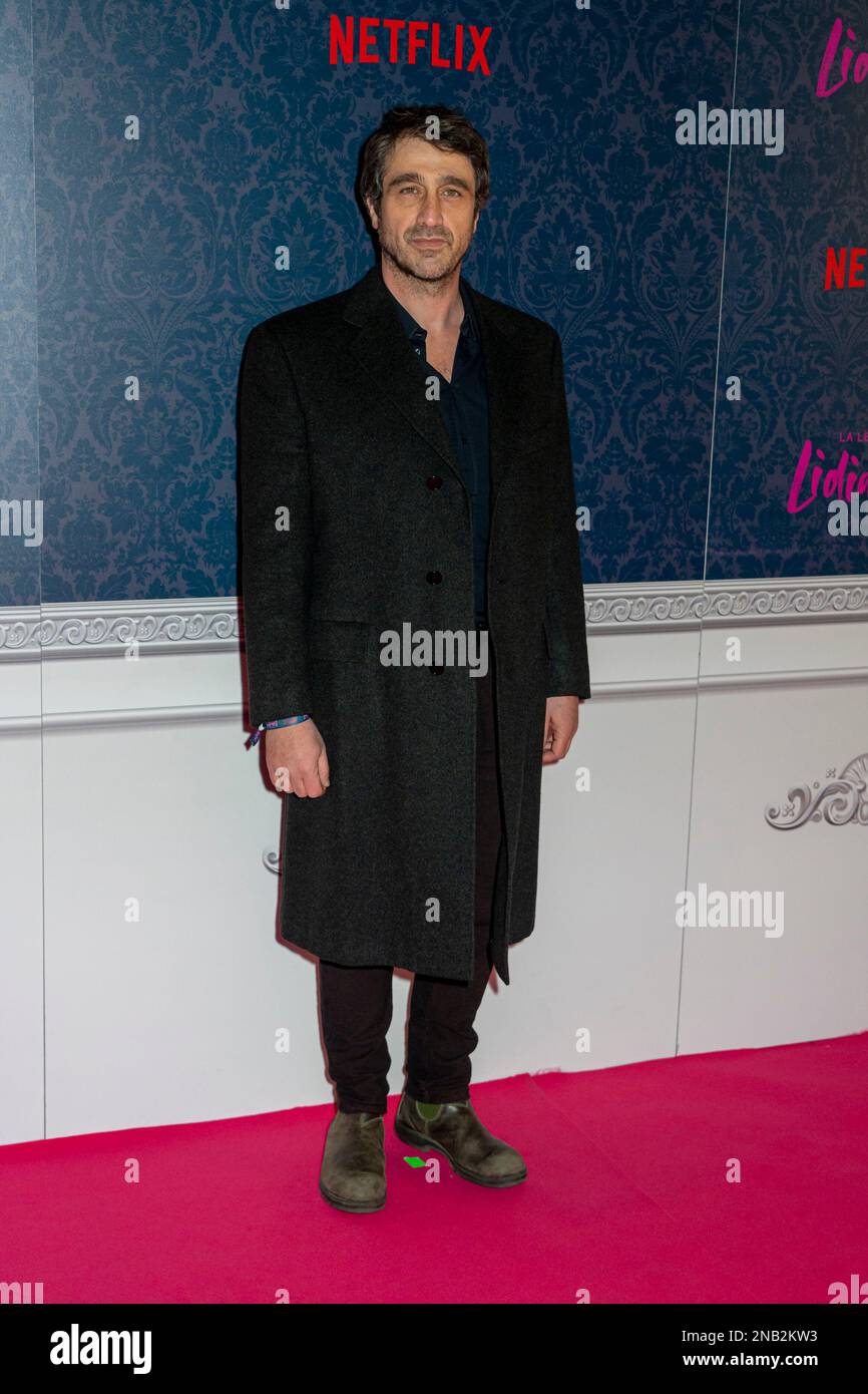 Turin, Italy. 13th Feb, 2023. Turin. Red carpet of the presentation at ...