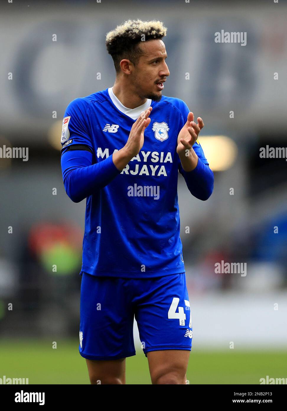 Cardiff City's Callum Robinson during the Sky Bet Championship match at ...