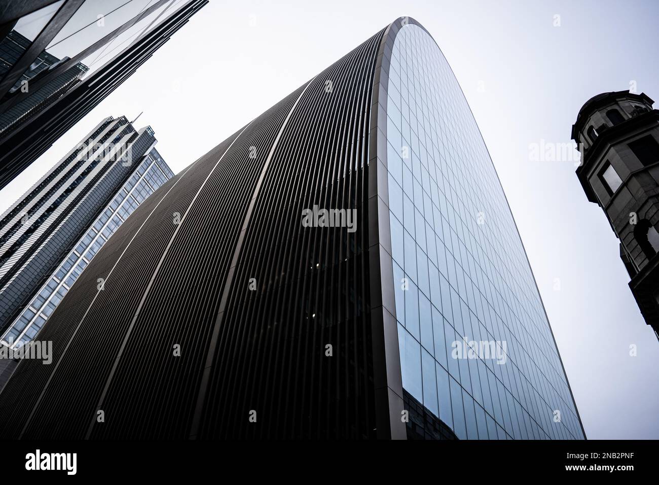 Modern and sleek buildings in downtown Central London Stock Photo - Alamy