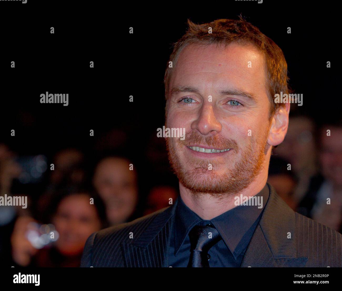 Irish-German actor Michael Fassbender arrives on the red carpet for the ...