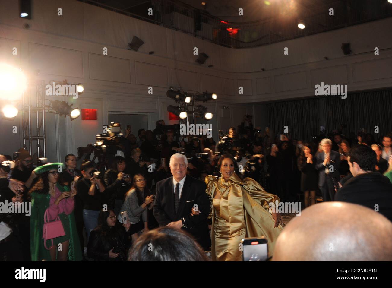 Dennis Basso presents latest collection at New York Fashion Week with ...