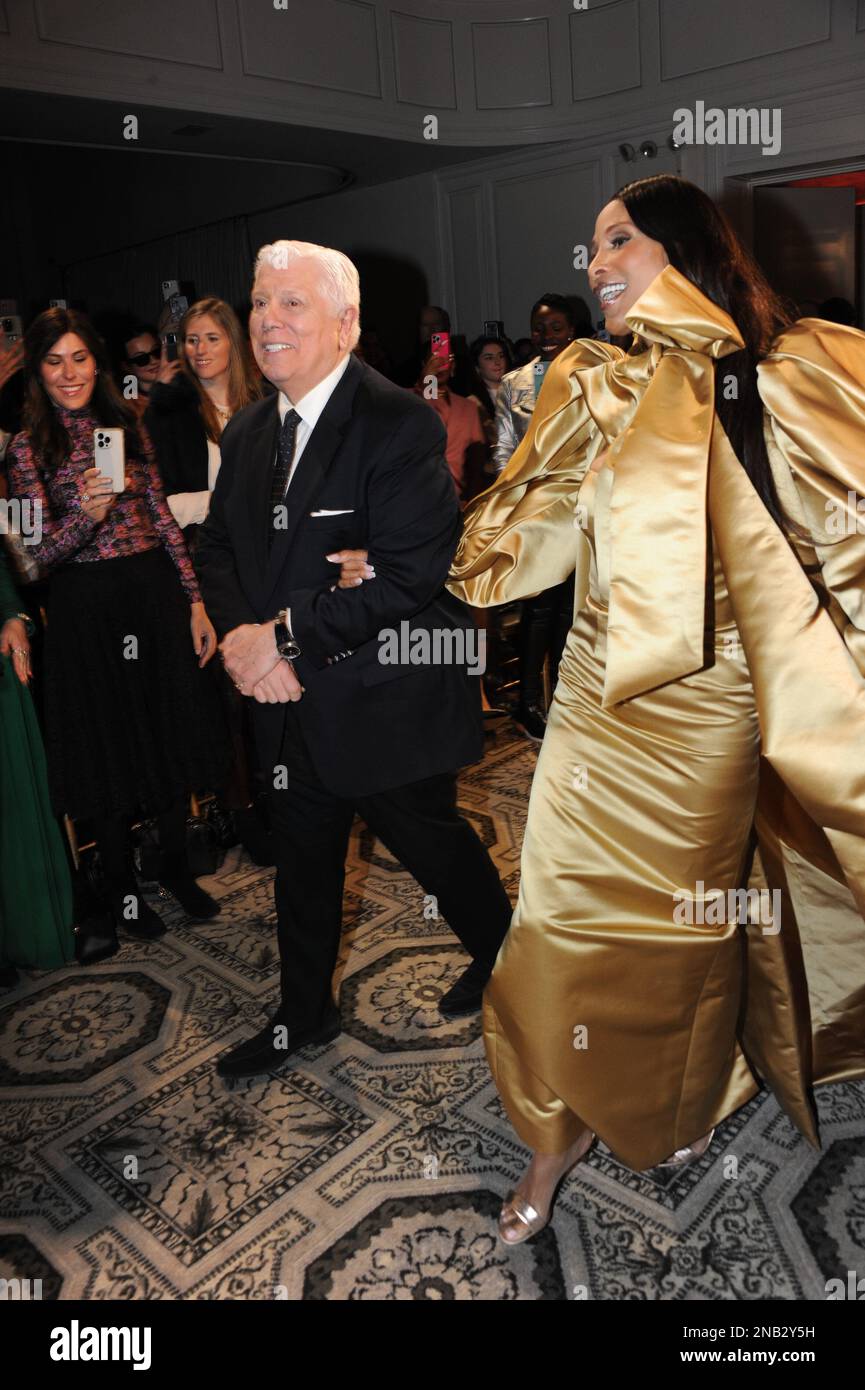 Dennis Basso presents latest collection at New York Fashion Week with ...