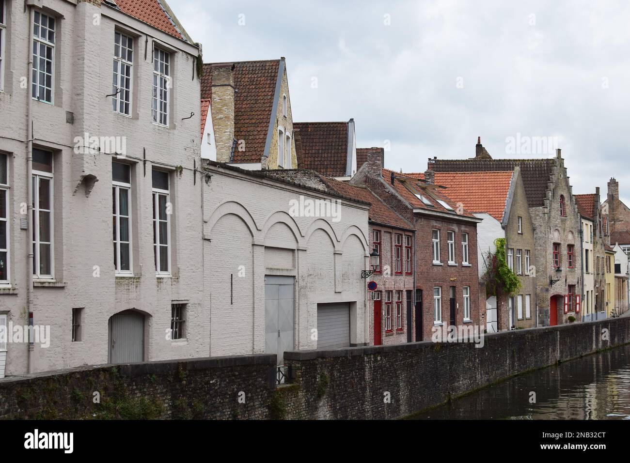 Old Bruges architecture and canals, Belgium Stock Photo - Alamy
